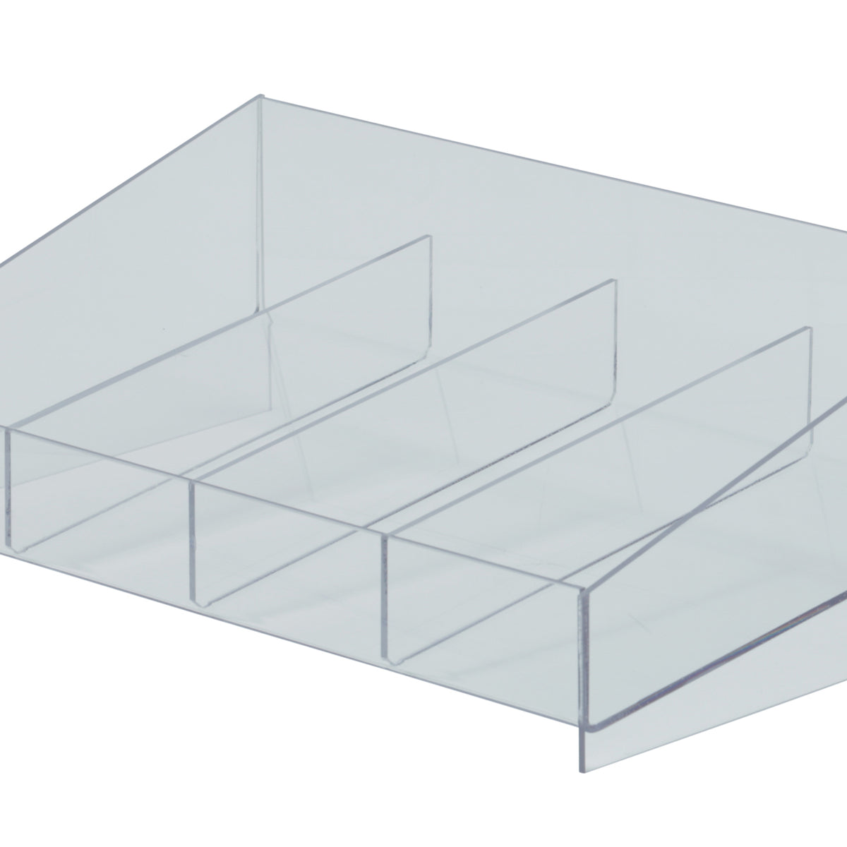 Display Vinaigrette Bottle, 12" x 7.5" x 4.25", Clear – Franesse