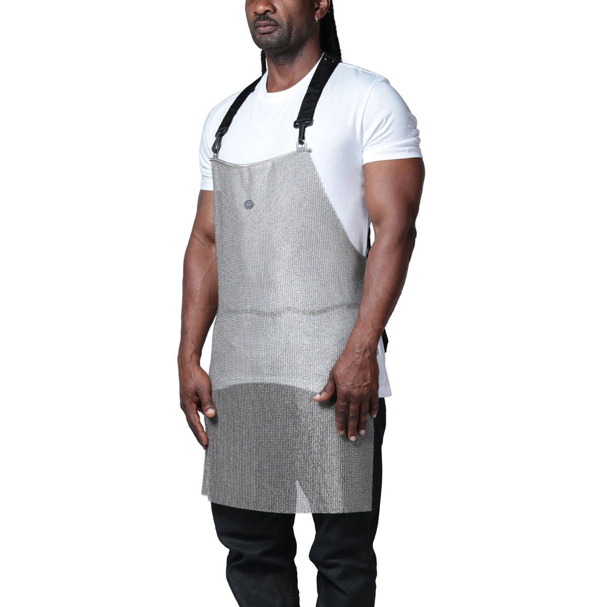 Apron, Mesh Stainless Steel, 22"x27" – Franesse
