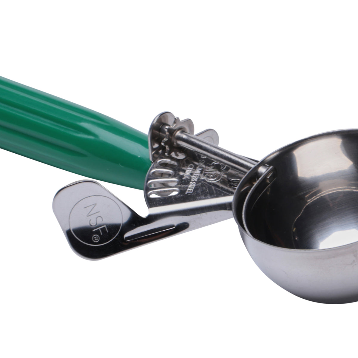 Ice Cream Scoop/Disher, 2.6 oz, Green Handle – Franesse