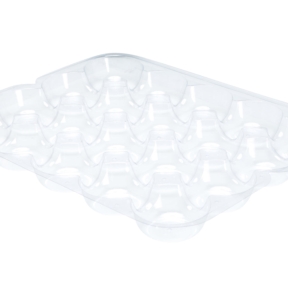 Tray, Pro-Stak, 20 Cavity (Apple), Clear (pack of 50) – Franesse