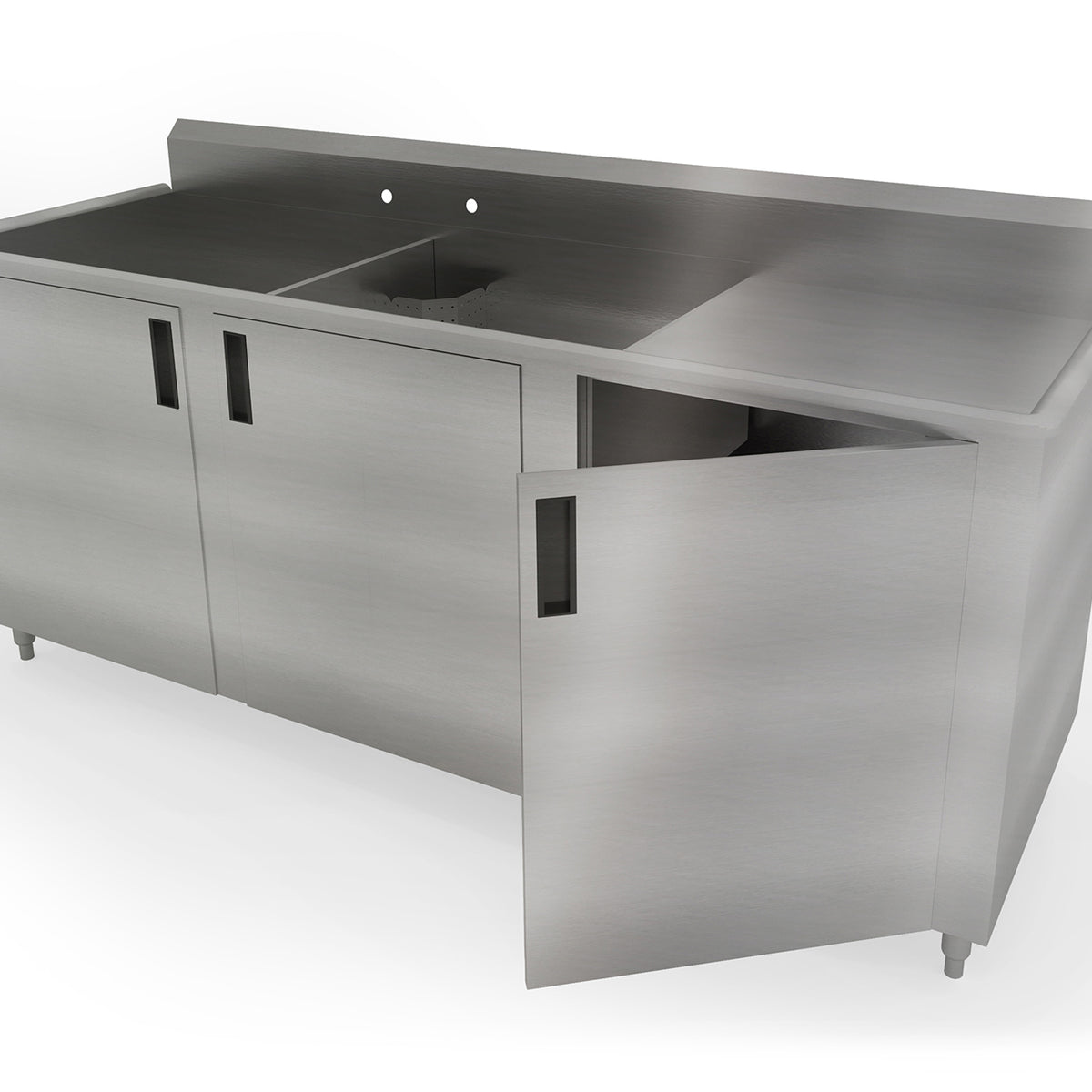 Double Compartment Sink with Closed Base – Franesse