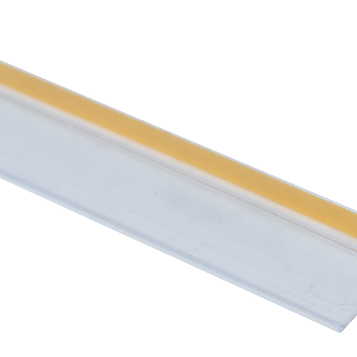 Price Tag Molding, 4"x1.25", Clear, Adhesive – Franesse